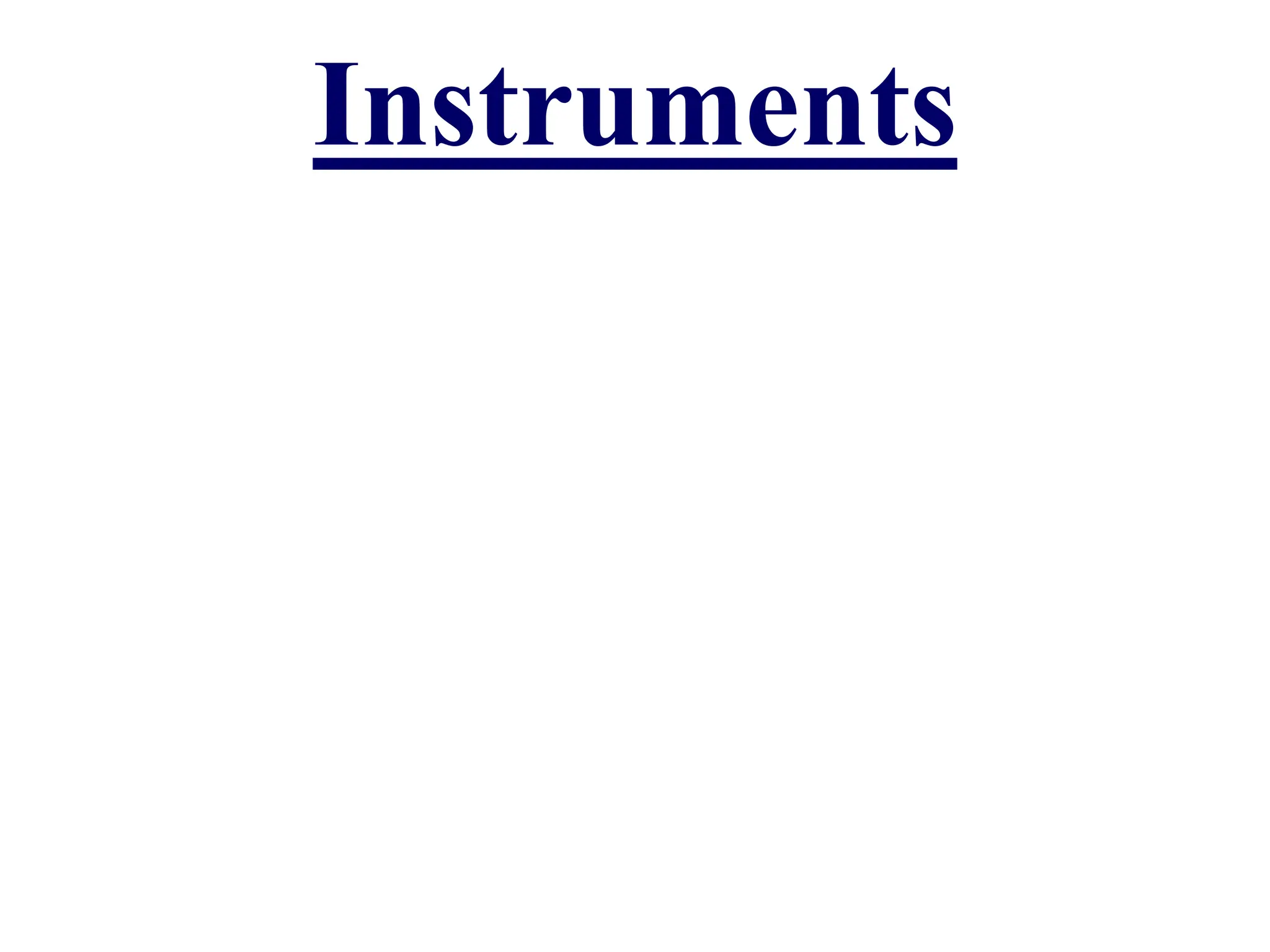 Instruments basic training for iti,dme .ppt