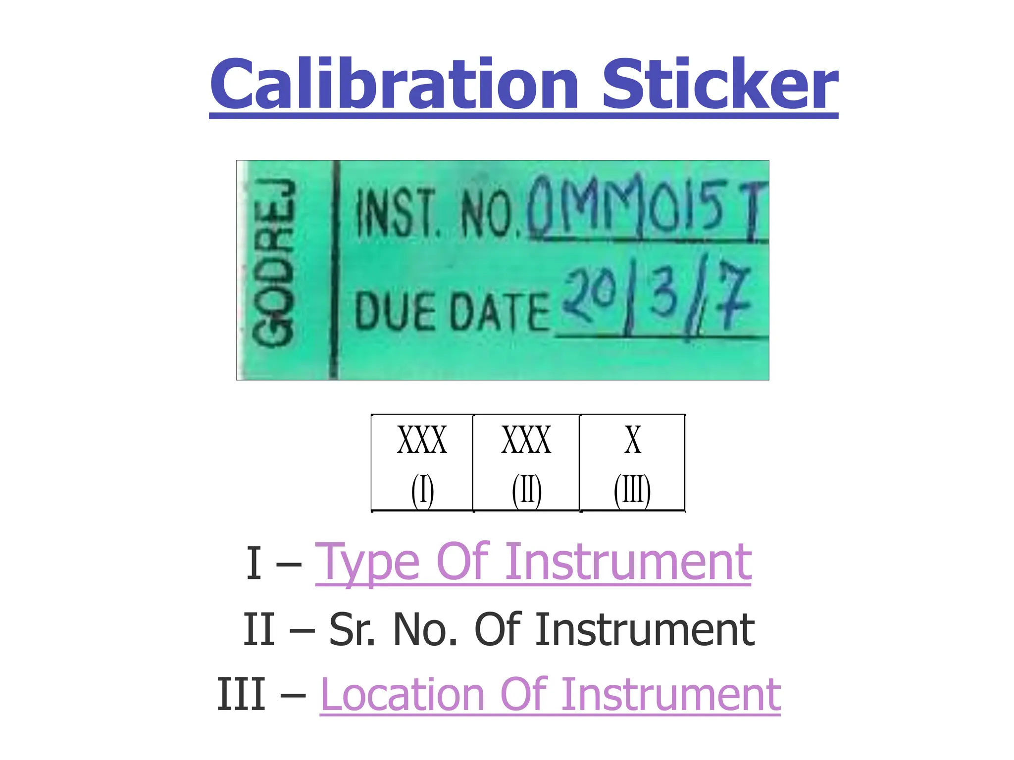 Instruments basic training for iti,dme .ppt