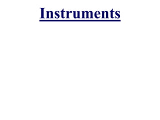 Instruments basic training for iti,dme .ppt