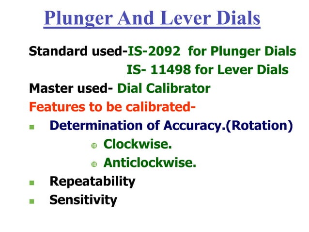 Instruments basic training for iti,dme .ppt | Physics | Science