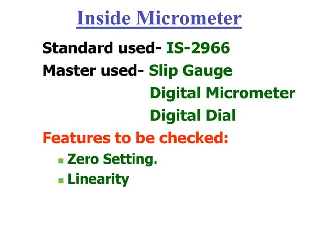 Instruments basic training for iti,dme .ppt | Physics | Science