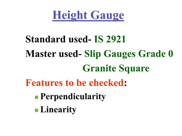 Instruments basic training for iti,dme .ppt | Physics | Science