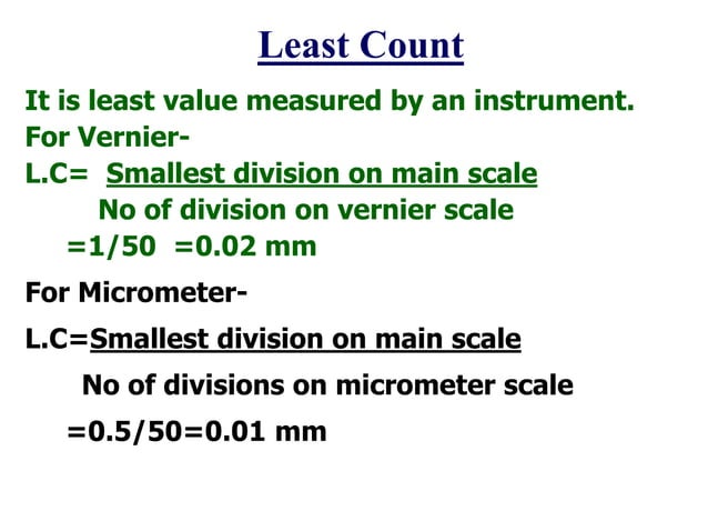 Instruments basic training for iti,dme .ppt | Physics | Science