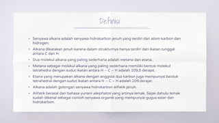 alkana dan siklo alkana pembahasan organik | PPTX