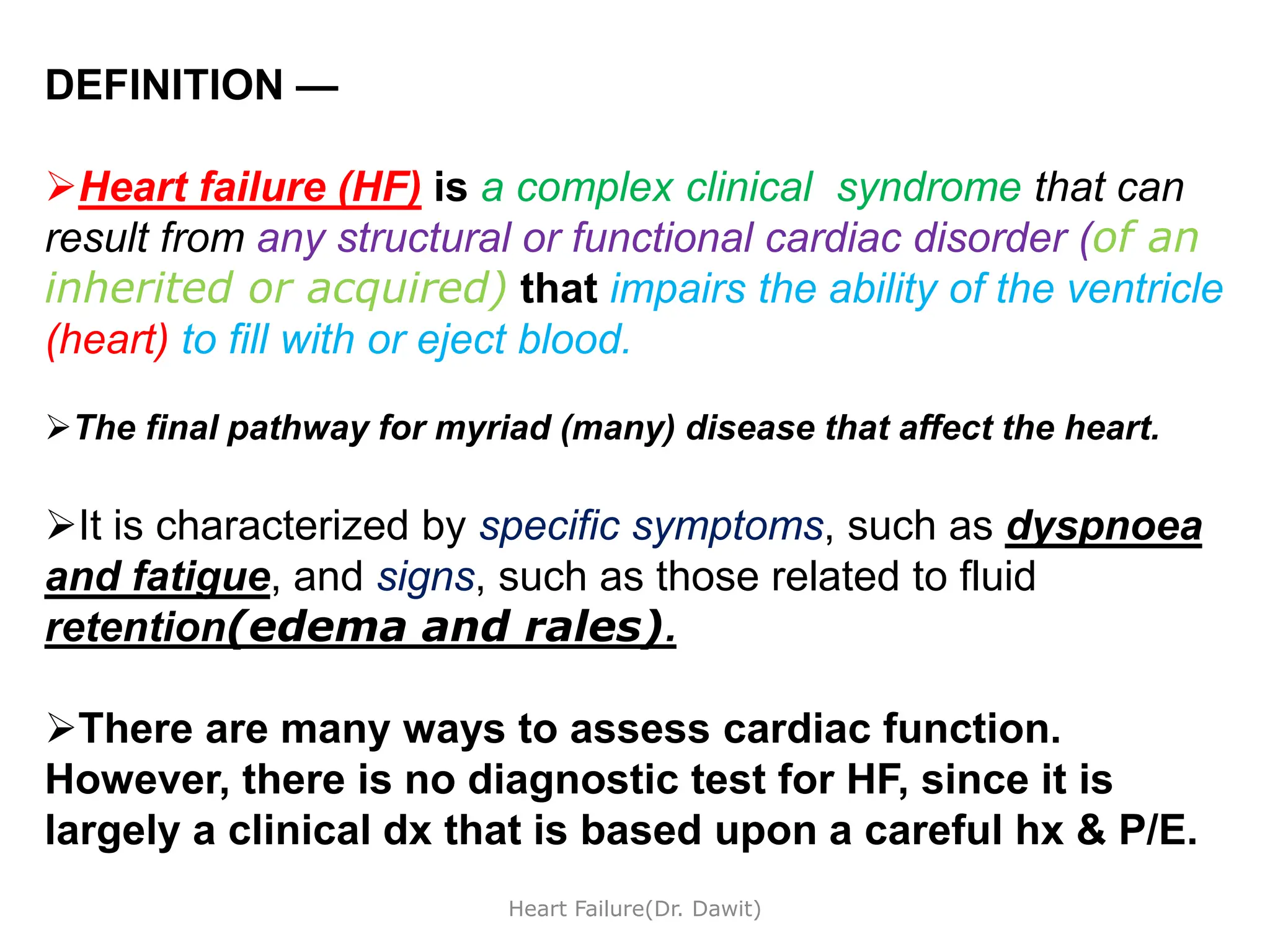 2. Congestive heart failure by Dawit.pptx
