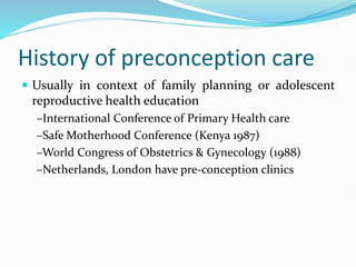 2. Lect.2 Preconception Nutrition.pregnantptx | PPTX