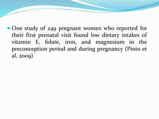 2. Lect.2 Preconception Nutrition.pregnantptx | PPTX