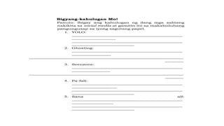 Filipino 10 quarter 2 module 444444444444 | PPTX