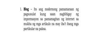 Filipino 10 quarter 2 module 444444444444 | PPTX