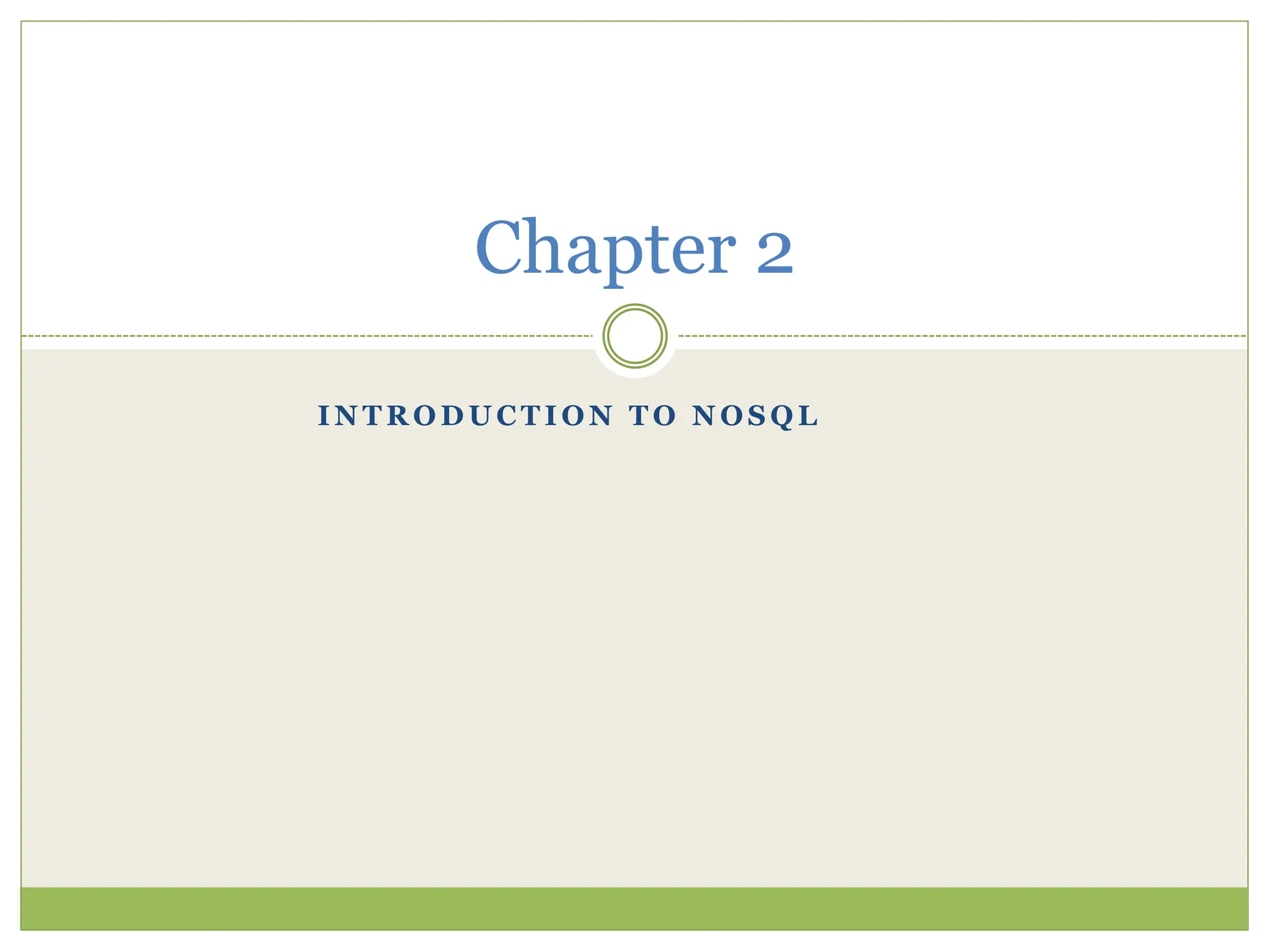2.Introduction to NOSQL (Core concepts).pptx