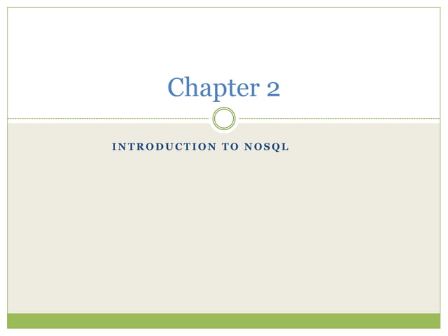 2.Introduction to NOSQL (Core concepts).pptx