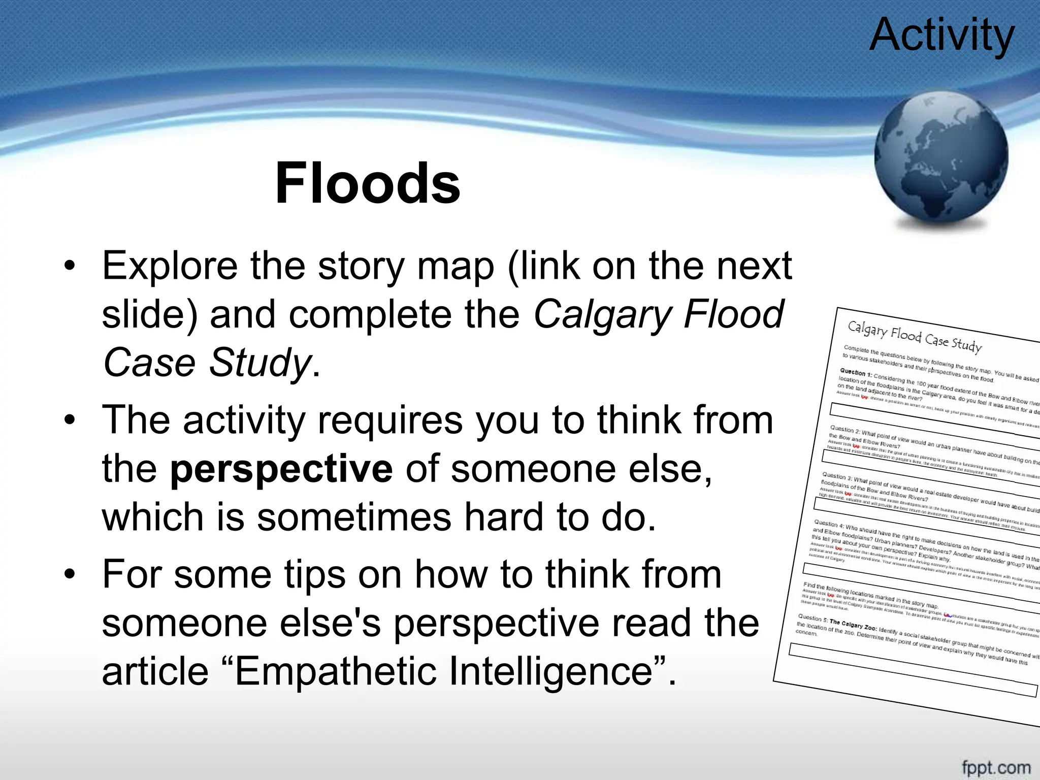 2.3 Floods Esri Map Slides explaining floods .pptx