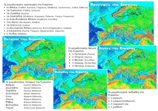 Σημειώσεις για τον οριζόντιο και τον κατακόρυφο διαμελισμό της Ευρώπης ...