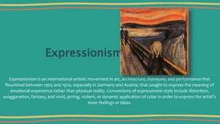 Art Movements and Styles.pptx................................. | PPTX