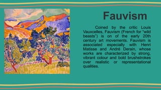 Art Movements and Styles.pptx................................. | PPTX