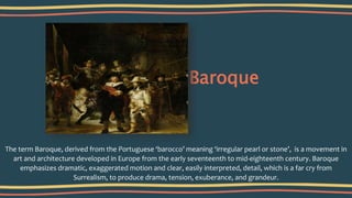 Art Movements and Styles.pptx................................. | PPTX