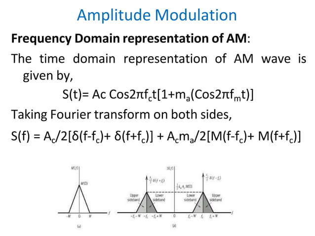 modulation of analog communication system | PPTX