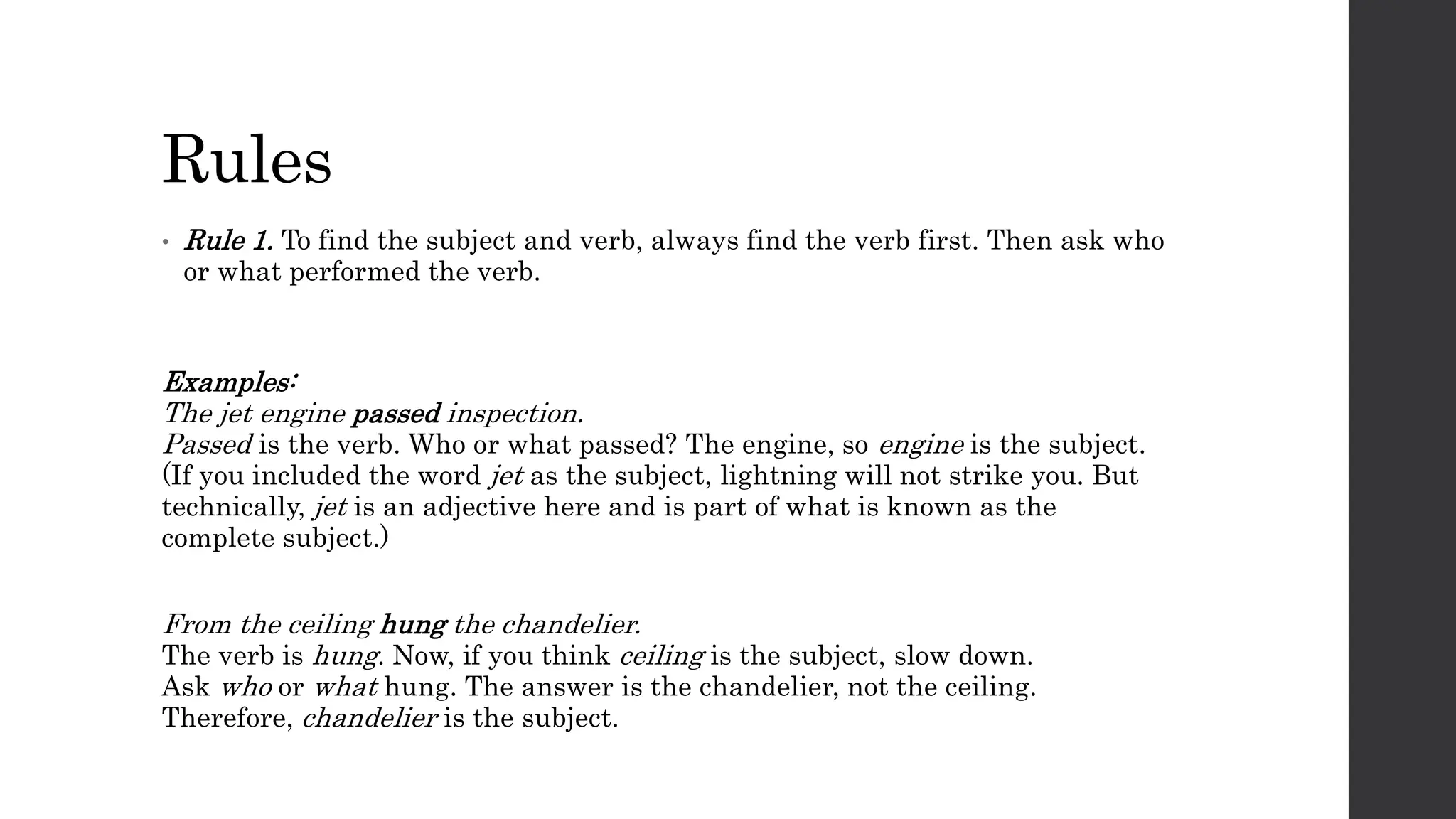 Review About Noun, Subject, and Verb for Beginner | PPTX