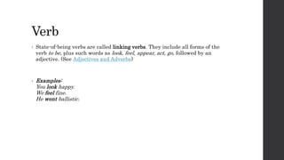 Review About Noun, Subject, and Verb for Beginner | PPTX