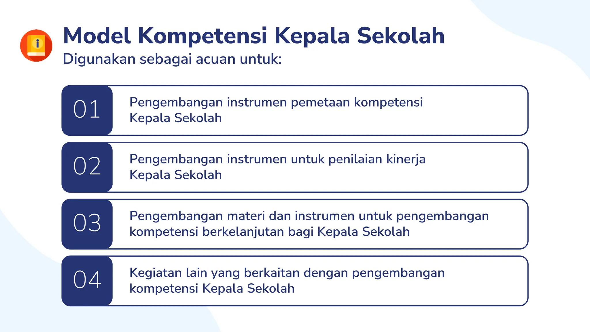 Model Kompetensi Kepala Sekolah sesuai Perdirjen GTK nomor 7327 | PDF