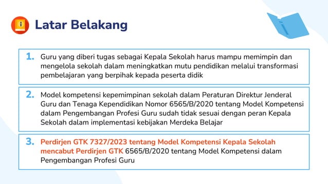 Model Kompetensi Kepala Sekolah sesuai Perdirjen GTK nomor 7327 | PDF