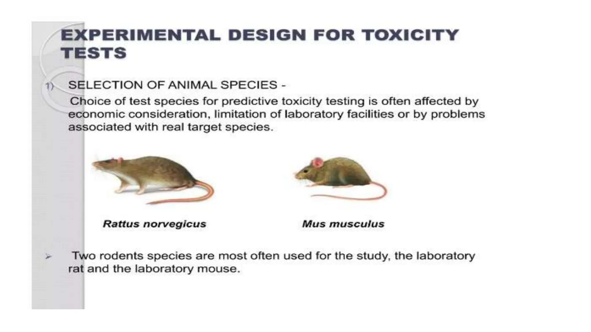 Drug toxicity - Acute, sub- acute and chronic toxicity | PPTX