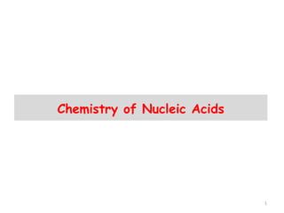2.Chemistry of Nucleic Acids.pptx assignme | PPT