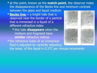 2.2--POWERPOINT--Forensic_Analysis_of_Glass_2.pptx | Chemistry | Science