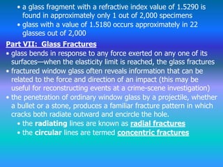 2.2--POWERPOINT--Forensic_Analysis_of_Glass_2.pptx | Chemistry | Science