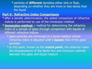 2.2--POWERPOINT--Forensic_Analysis_of_Glass_2.pptx | Chemistry | Science
