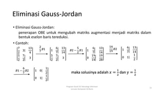 2. Pertemuan 3 - Sistem Persamaan Linier aljabar.pptx.pdf