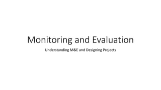 Monitoring and Evaluation Logical Framework.pptx