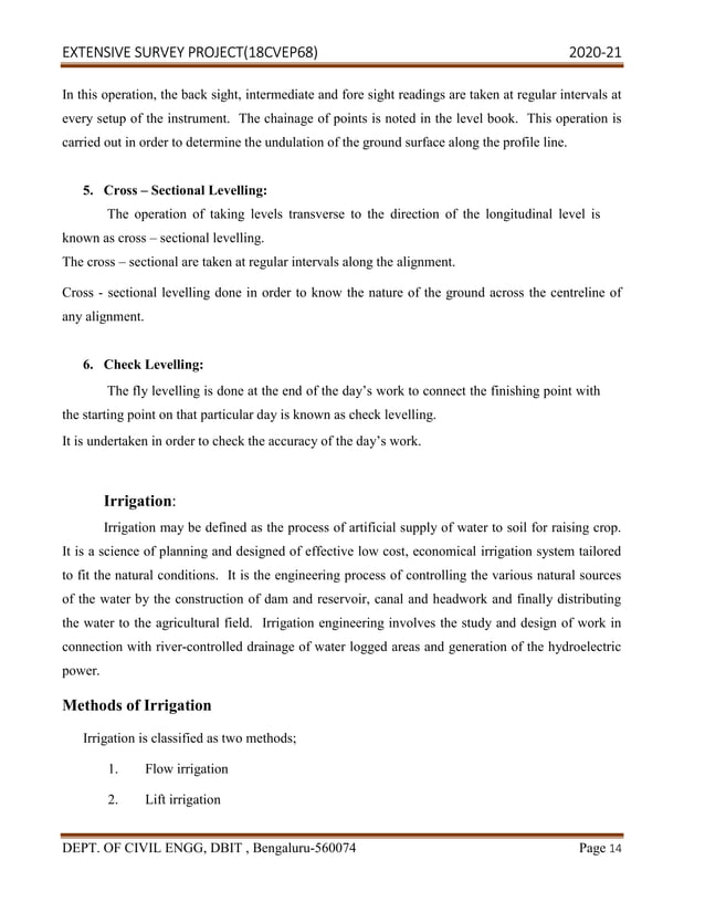 Civil engineering project report pdf vtu | PDF | Civil Engineering ...