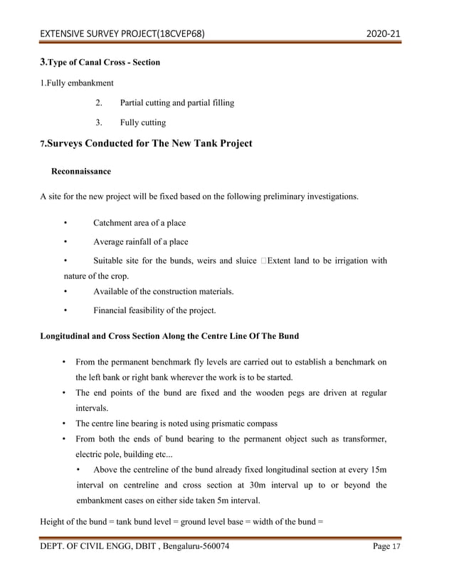 Civil engineering project report pdf vtu | PDF | Civil Engineering ...