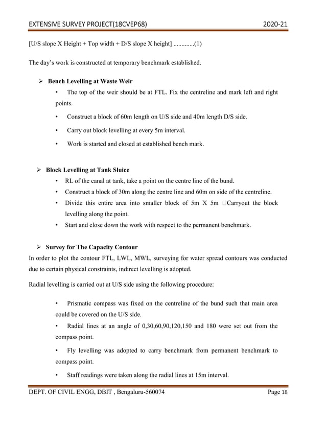 Civil engineering project report pdf vtu | PDF | Civil Engineering ...