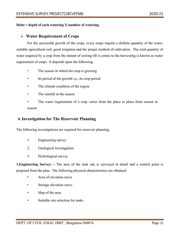 Civil engineering project report pdf vtu | PDF | Civil Engineering ...