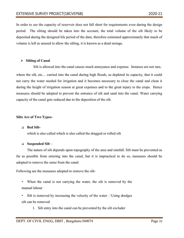 Civil engineering project report pdf vtu | PDF | Civil Engineering ...