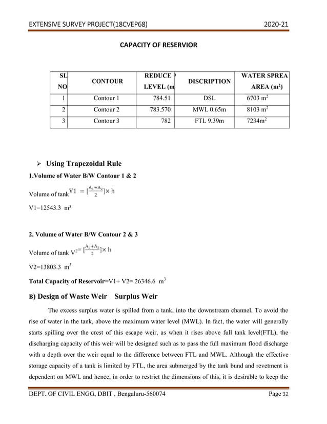 Civil engineering project report pdf vtu | PDF | Civil Engineering ...