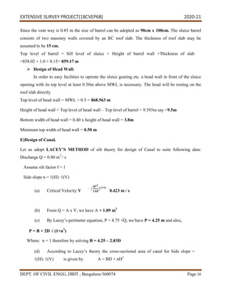 Civil engineering project report pdf vtu | PDF