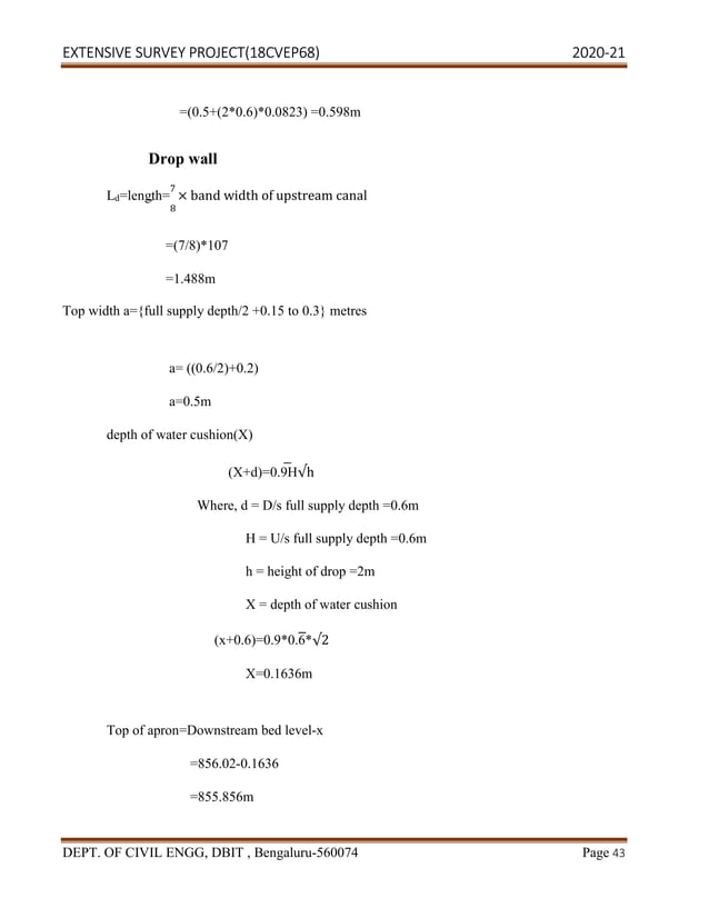 Civil engineering project report pdf vtu | PDF