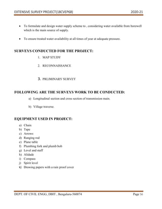Civil engineering project report pdf vtu | PDF