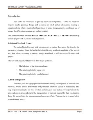 Civil engineering project report pdf vtu | PDF