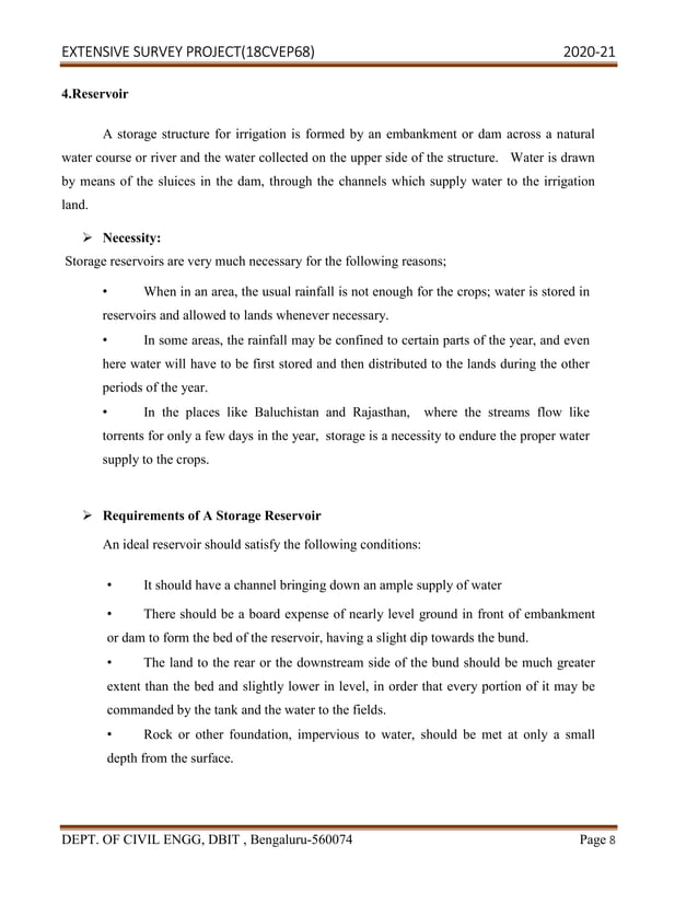 Civil engineering project report pdf vtu | PDF | Civil Engineering ...