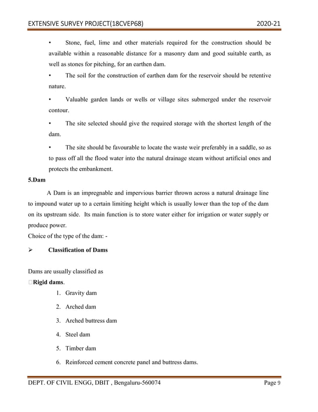 Civil engineering project report pdf vtu | PDF | Civil Engineering ...