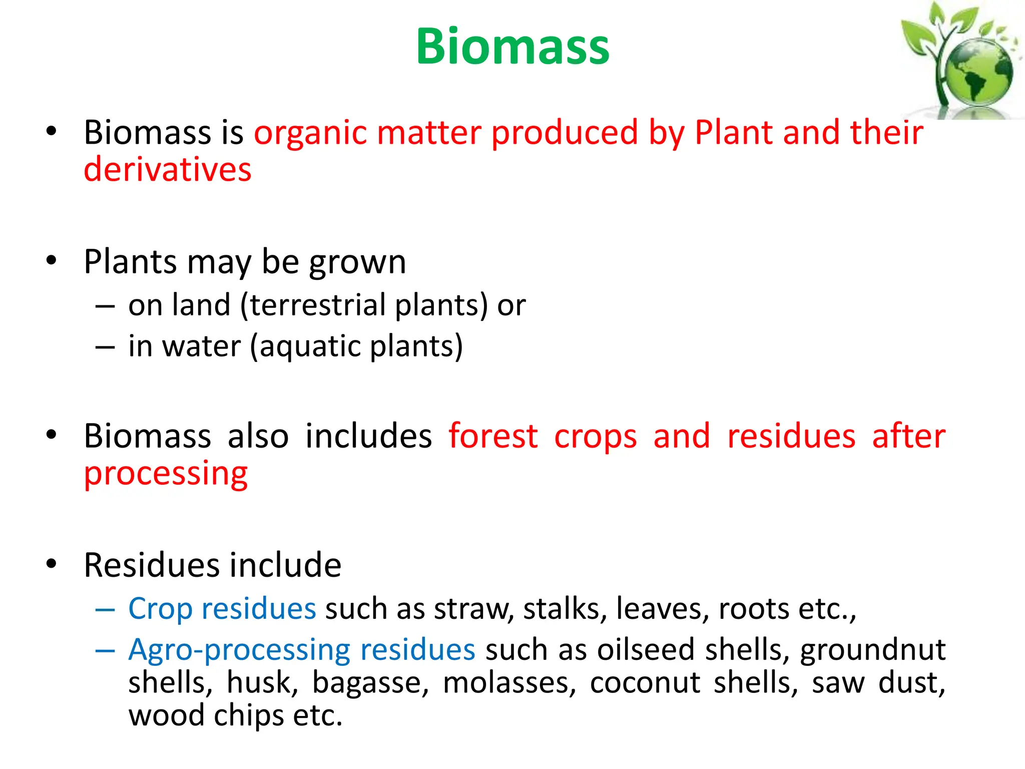 2.biomass.pptx renewable energy and green technology | PPTX