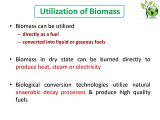 2.biomass.pptx renewable energy and green technology | PPTX