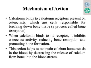 PTH & Calcitonin for MBBS, BDS, Lab. Med..pptx