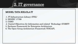 Manajemen layanan teknologi informasi__Tata kelola | PPTX
