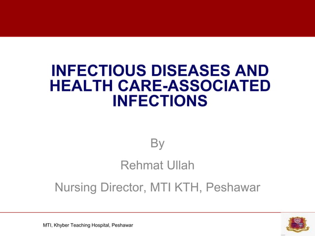 2.1 Infectious diseases and health care-associated infections.ppt