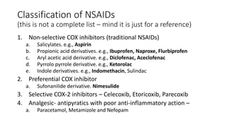Ocular NSAIDs (Non-steroidal Anti-inflammatory Drugs) | PPTX
